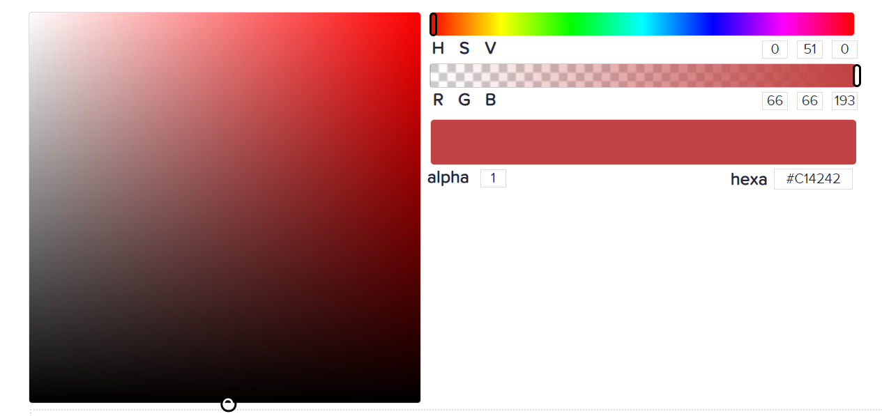 Html Color Picker Html Colors Color Picker