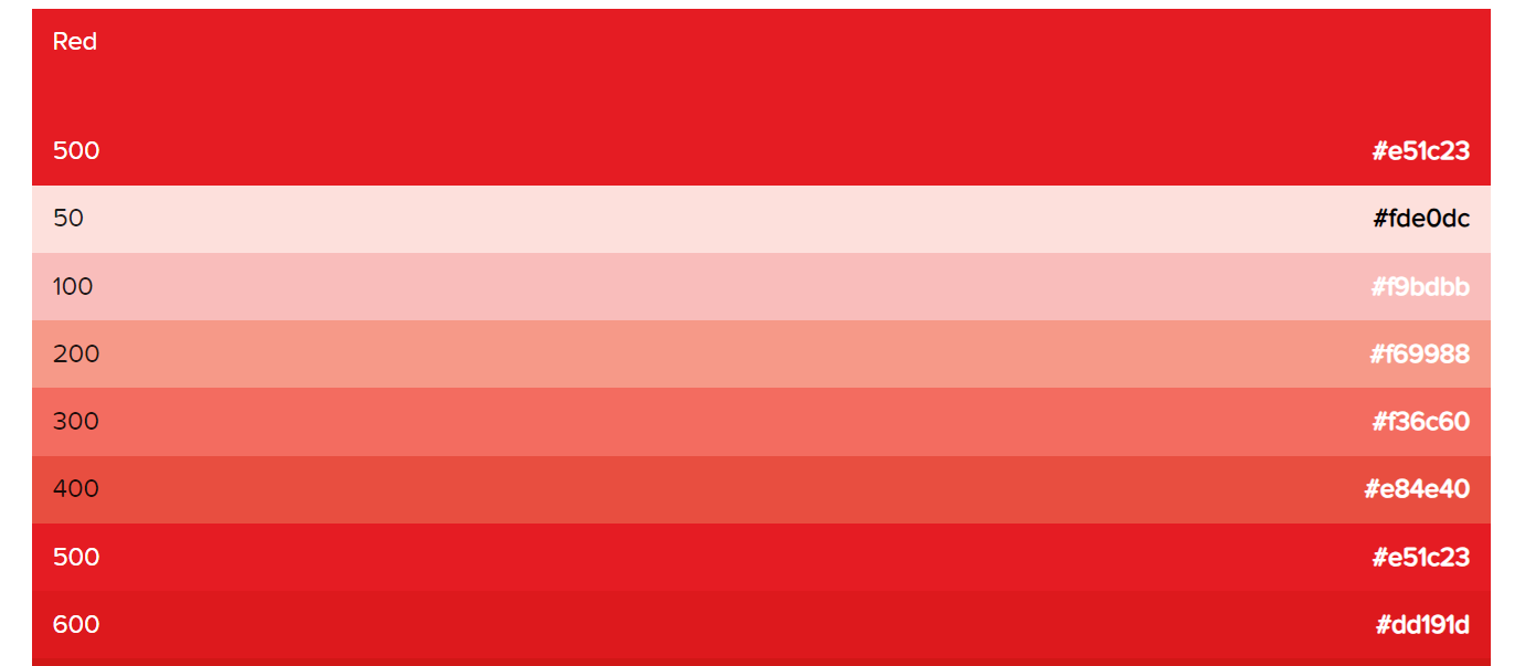 Material Design Colors | Html Colors - Color Picker