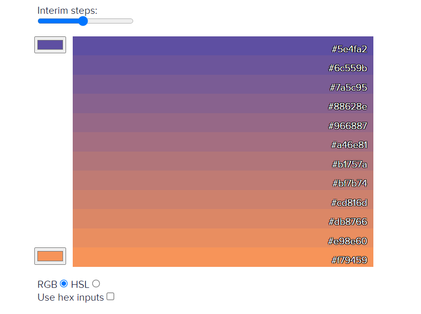 Color Mixer Html Colors Color Picker